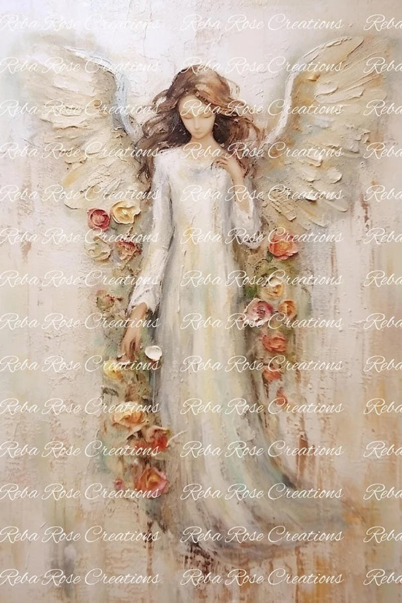 In God's Grace Rice Paper by Reba Rose Creations – My Victorian Heart