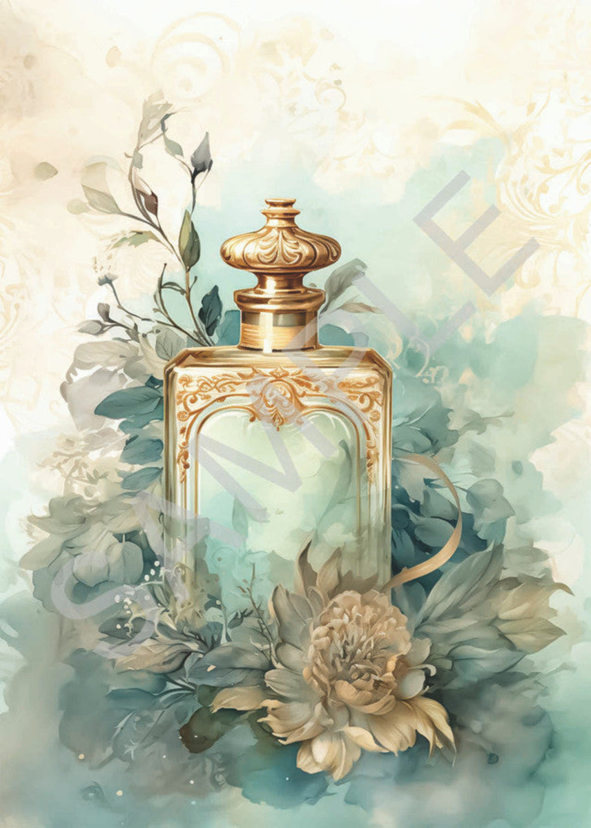 Dreamscape Perfume Bottle Rice Paper by Calambour Italy – My Victorian ...