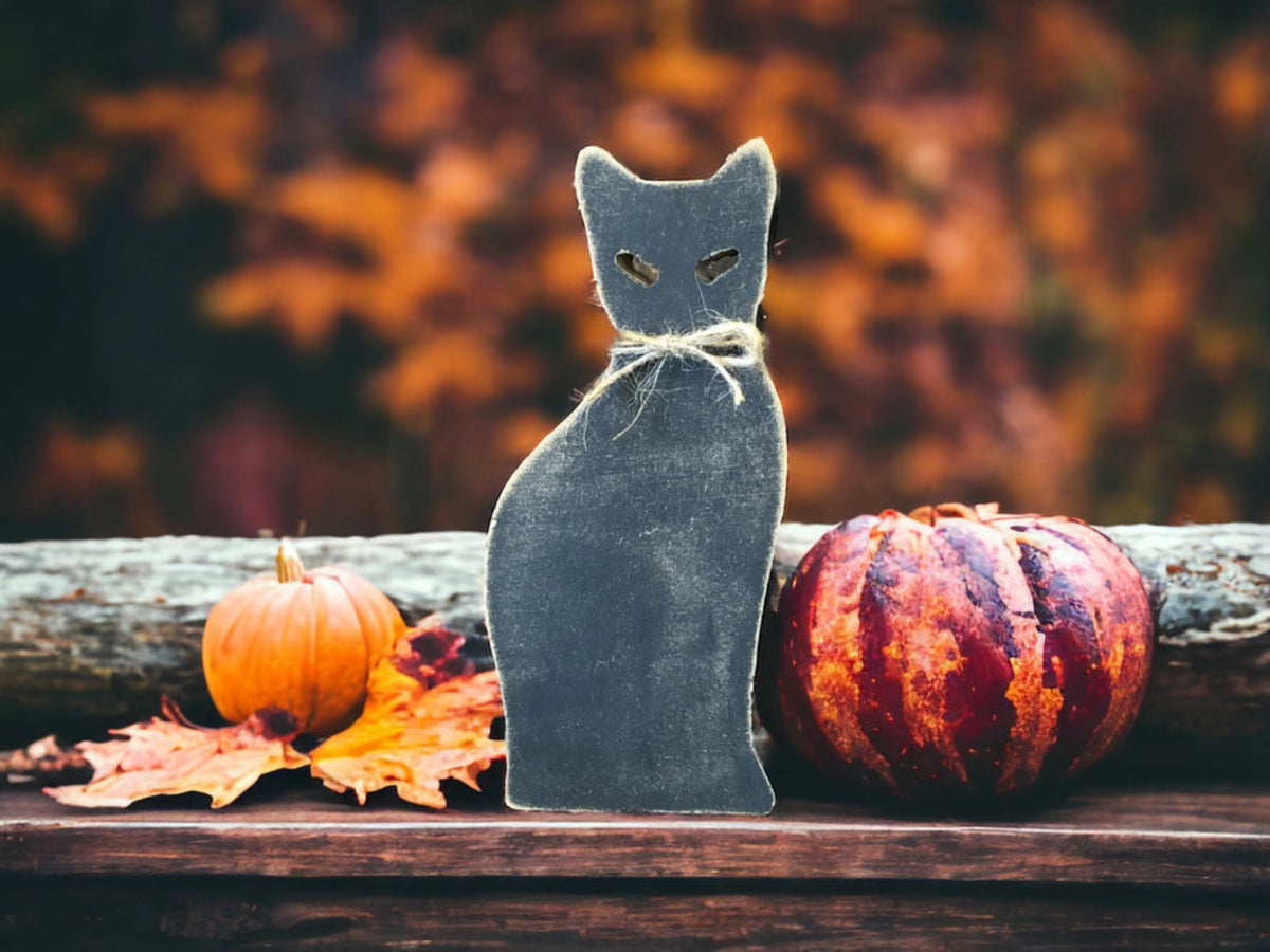 Cat MDF Shelf Sitter – My Victorian Heart