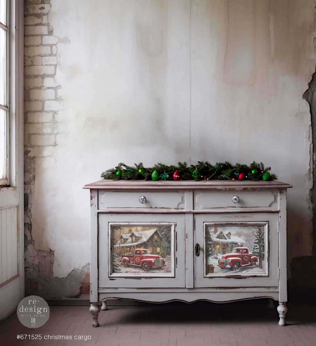 Redesign with Prima Decoupage Fiber Pack Christmas Cargo, 3 Sheets – My ...