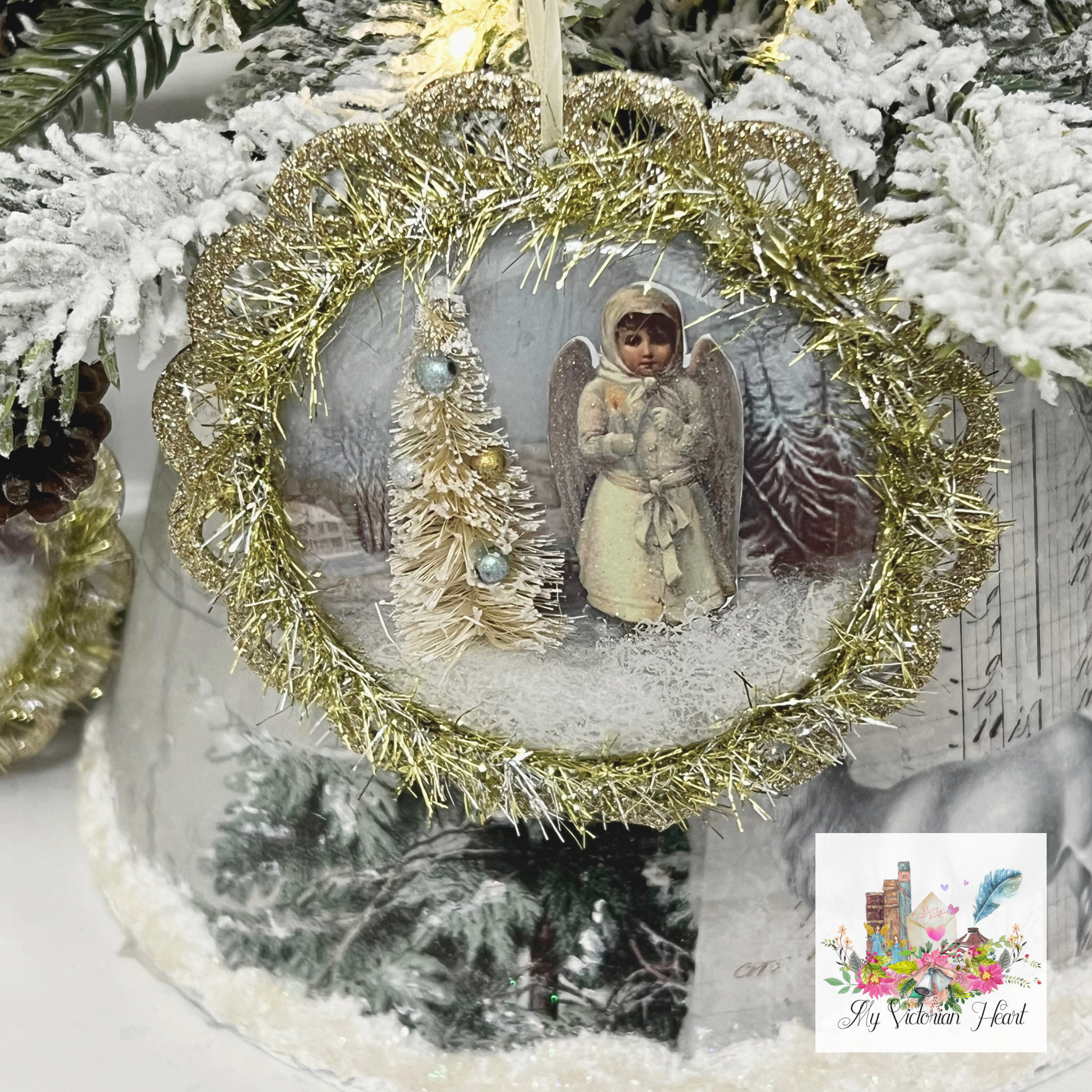 Snow Angel Emma Ornament – My Victorian Heart