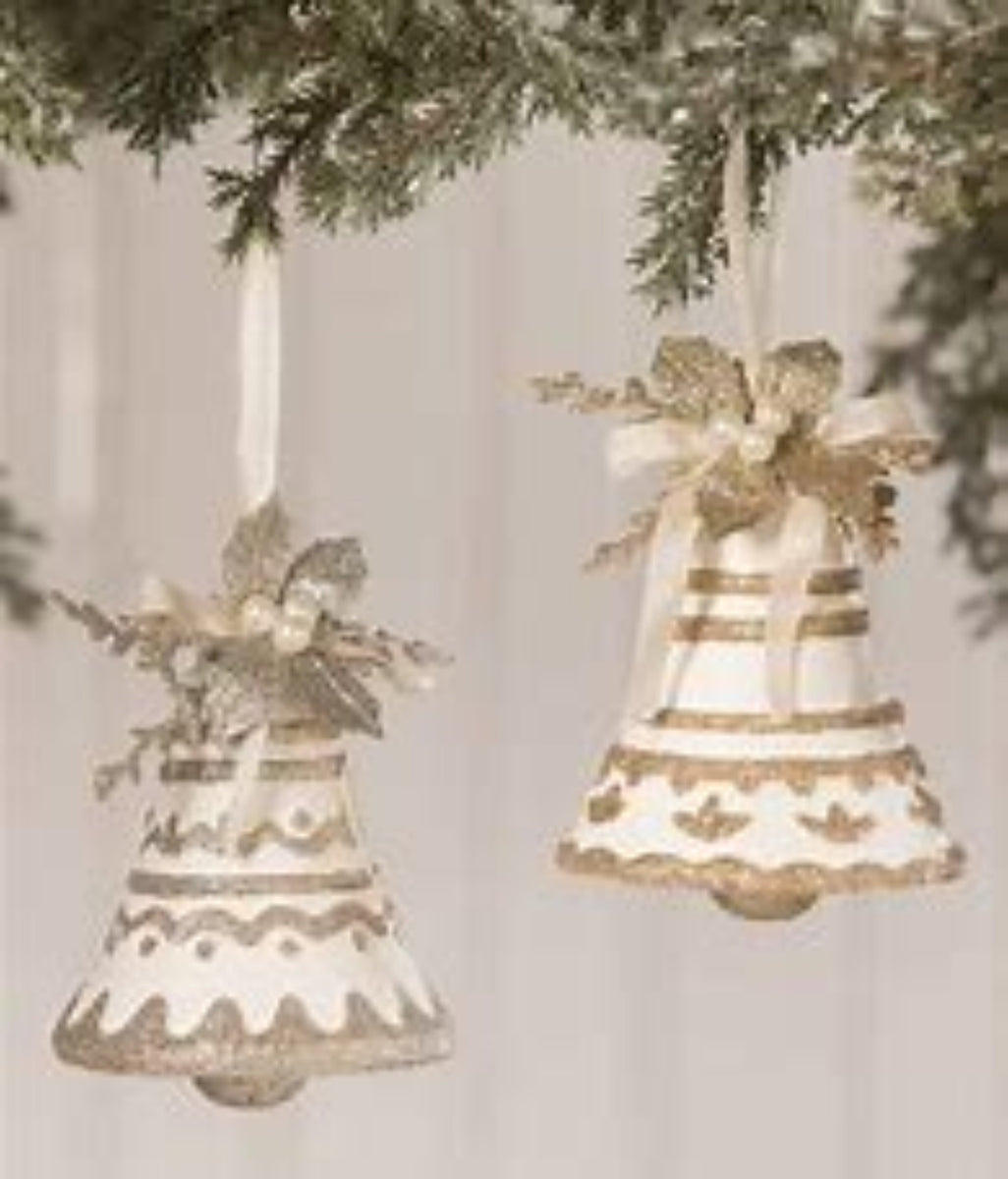 Bethany Lowe I Heard the Bells Christmas Ornaments, Set of 2 – My ...
