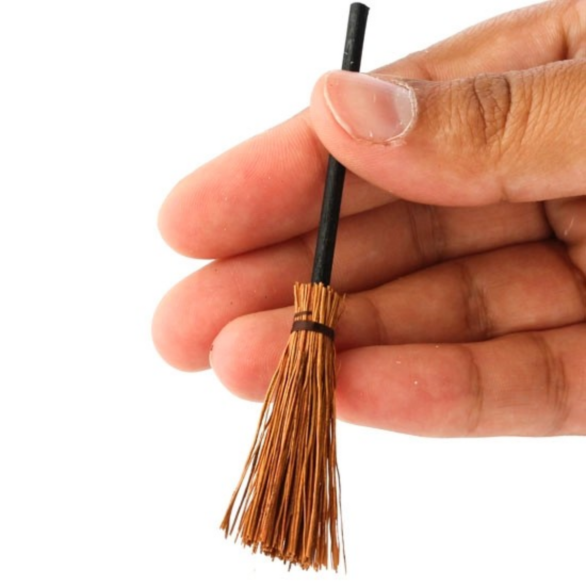 Miniature Natural Straw Broom, 3-1/2" – My Victorian Heart