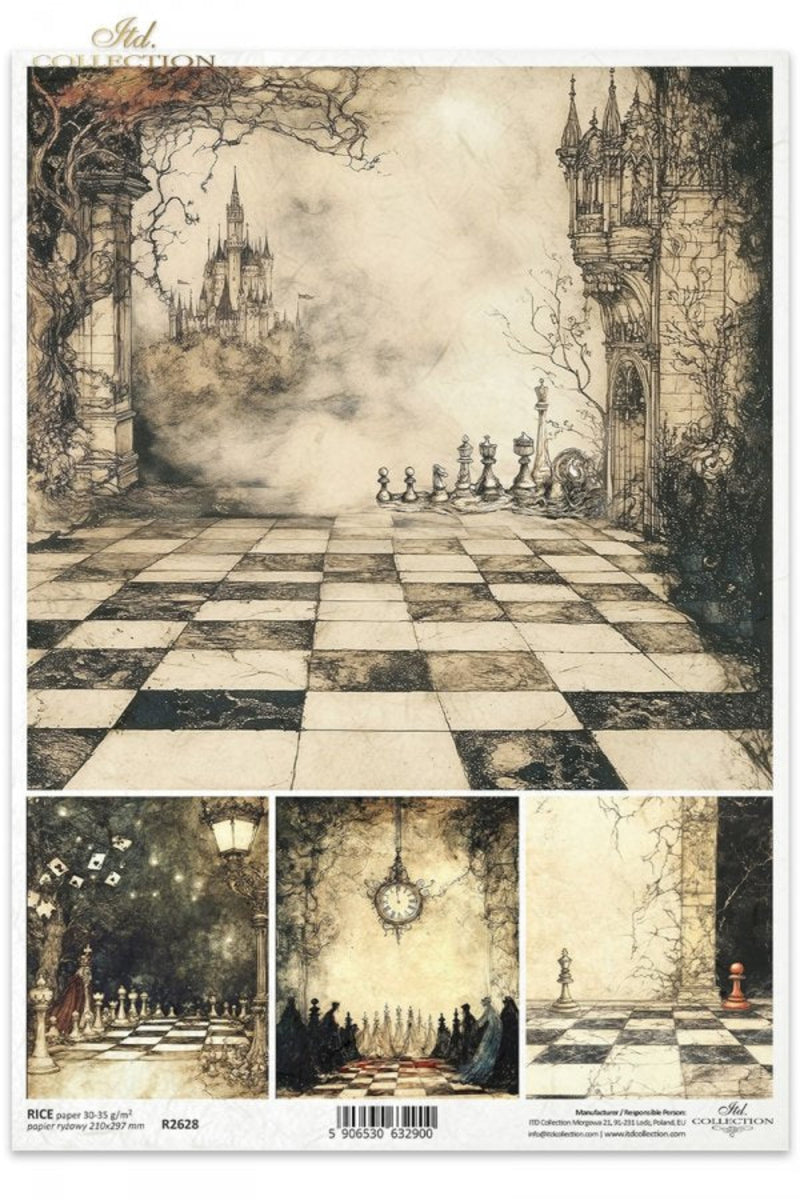 Alice's Magic Castle Rice Paper by ITD Collection – My Victorian Heart