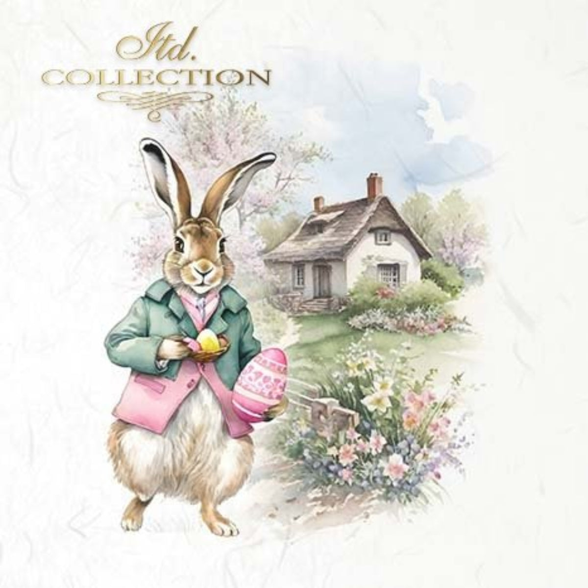 Dapper Easter Bunny Rice Paper Mini Set by ITD Collection, RSM120, Pac ...