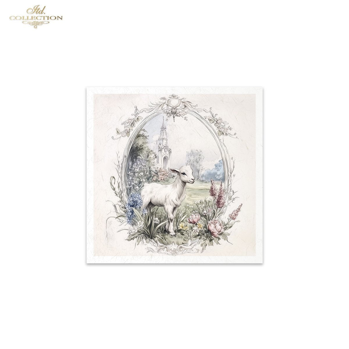 Spring Farm Goats and Sheep Rice Paper Mini Set by ITD Collection – My ...