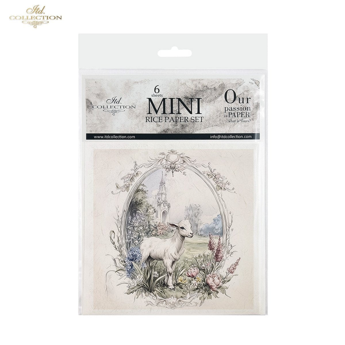 Spring Farm Goats and Sheep Rice Paper Mini Set by ITD Collection – My ...