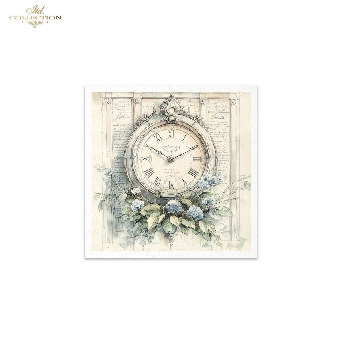 Spring Cottage Clocks Rice Paper Mini Set by ITD Collection – My ...