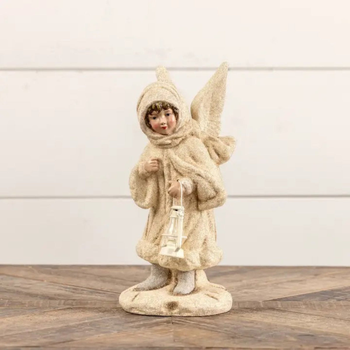 Tabletop Victorian Snow Angel with Lantern – My Victorian Heart