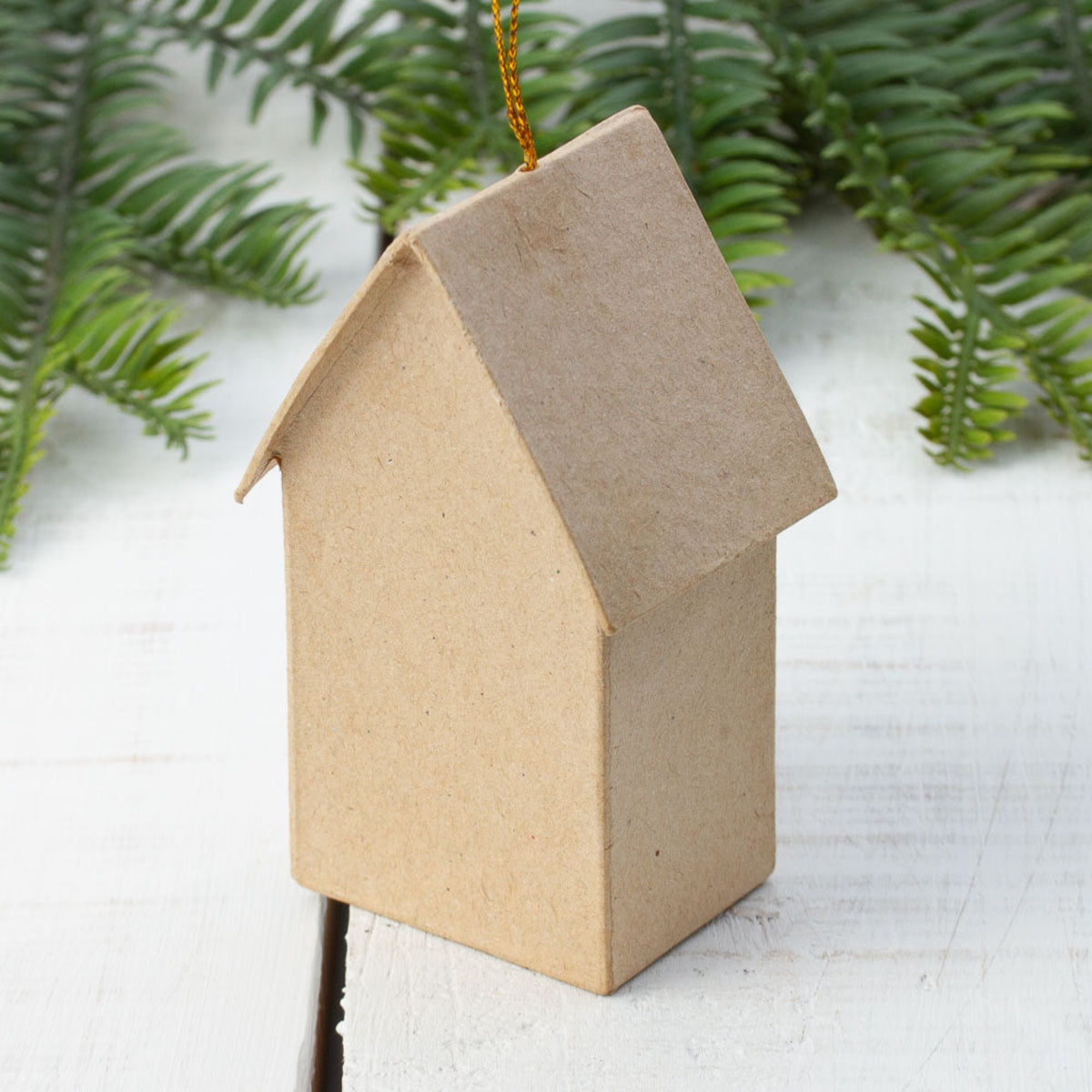 Paper Mache Birdhouse Ornament – My Victorian Heart