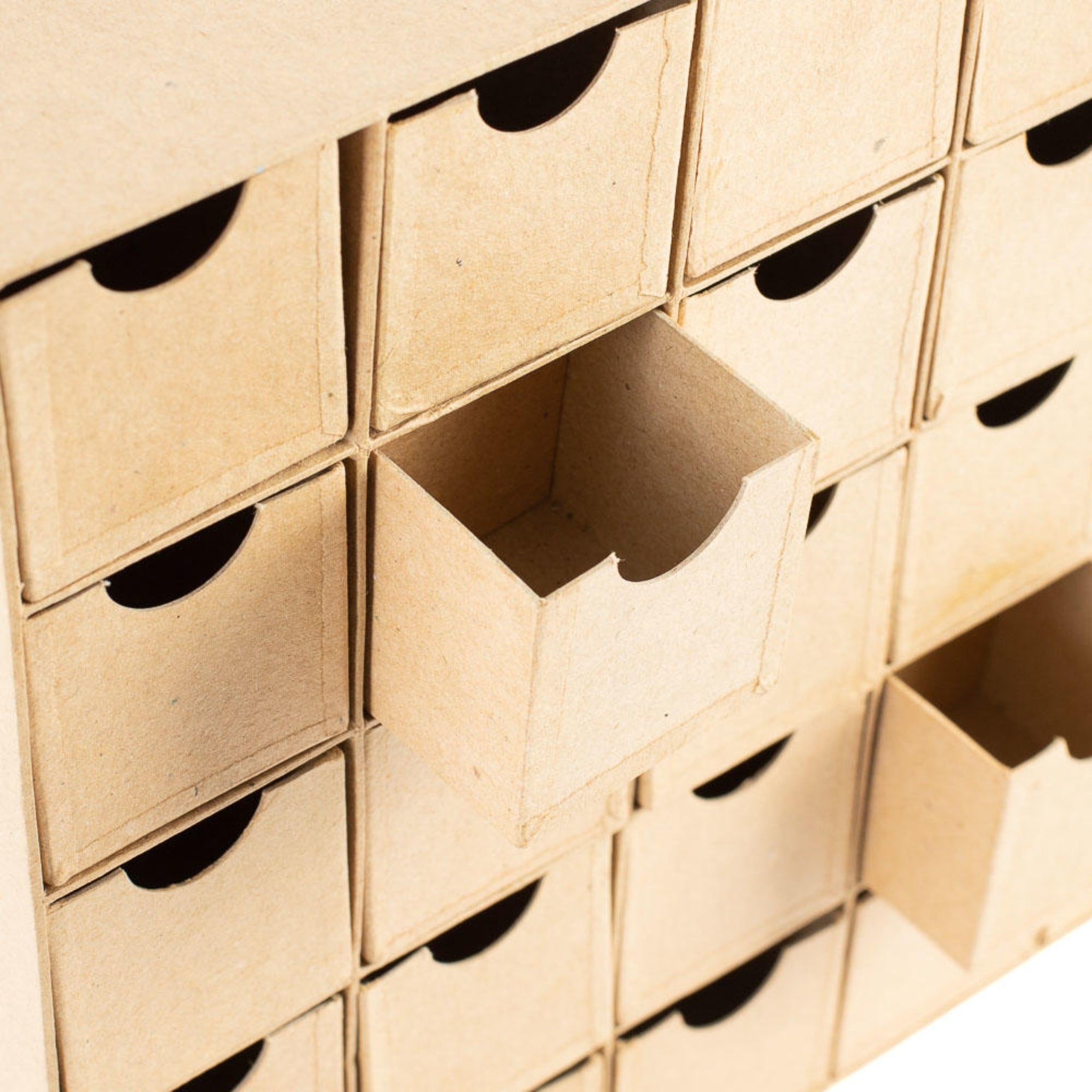 Paper Mache Advent Countdown Boxes – My Victorian Heart