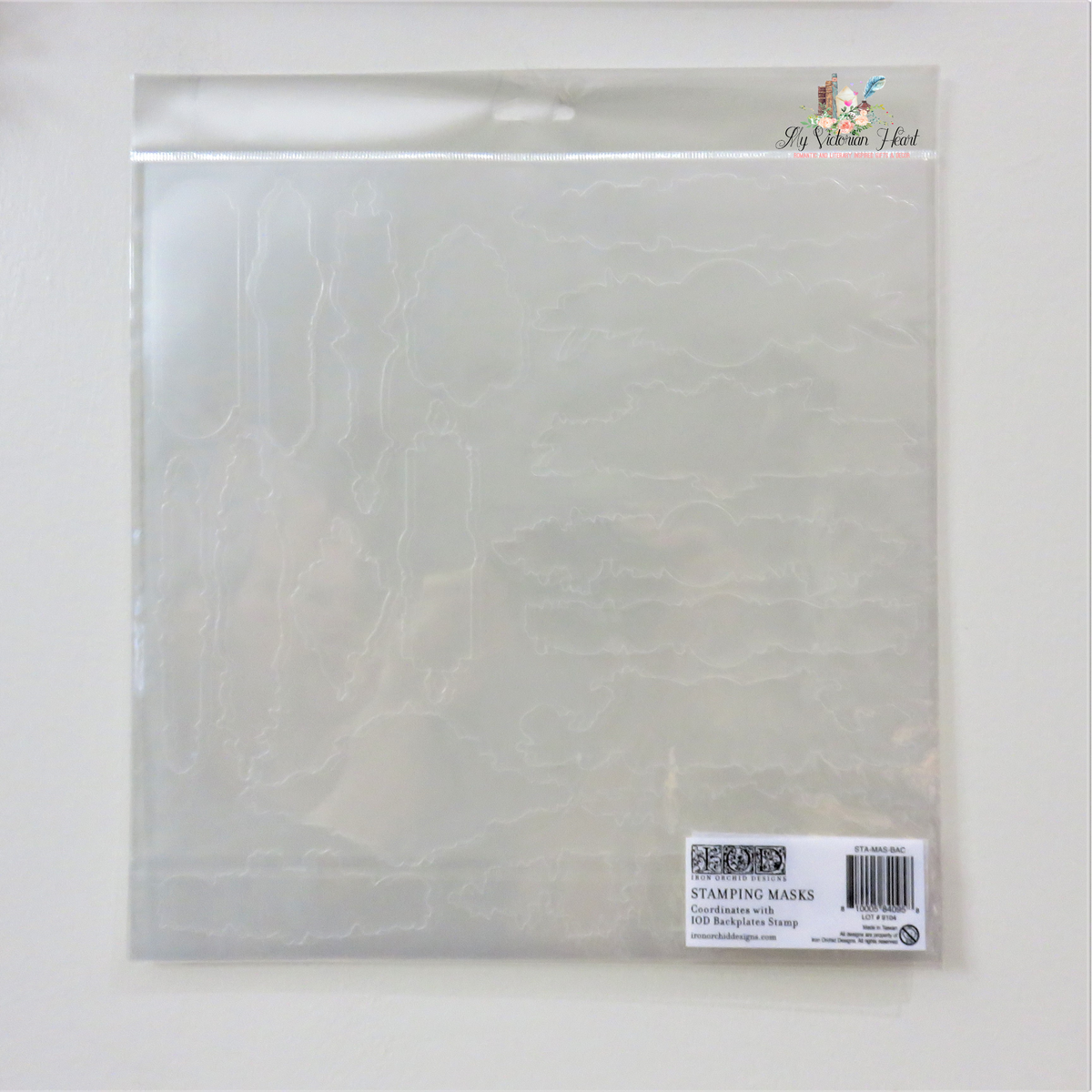 Iron Orchid Designs Backplates Stamping Masks, IOD – My Victorian Heart