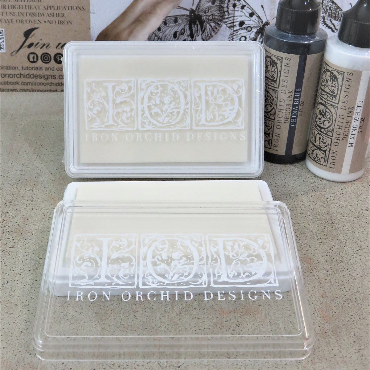 Iron Orchid Designs Blank Ink Pad 2, IOD – My Victorian Heart