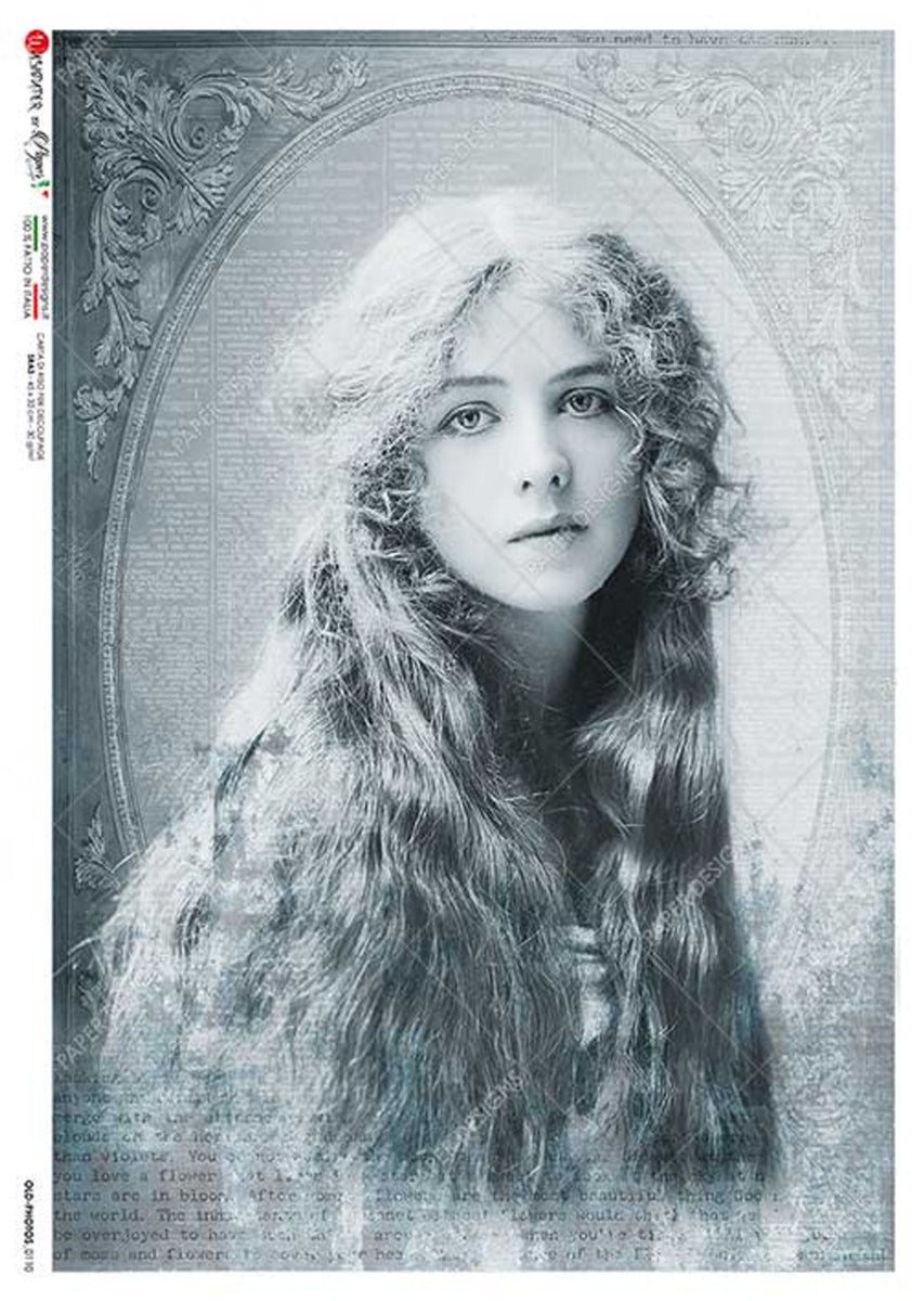 Old Photos 0110 Paper Designs Washipaper, Black and White Portrait – My ...
