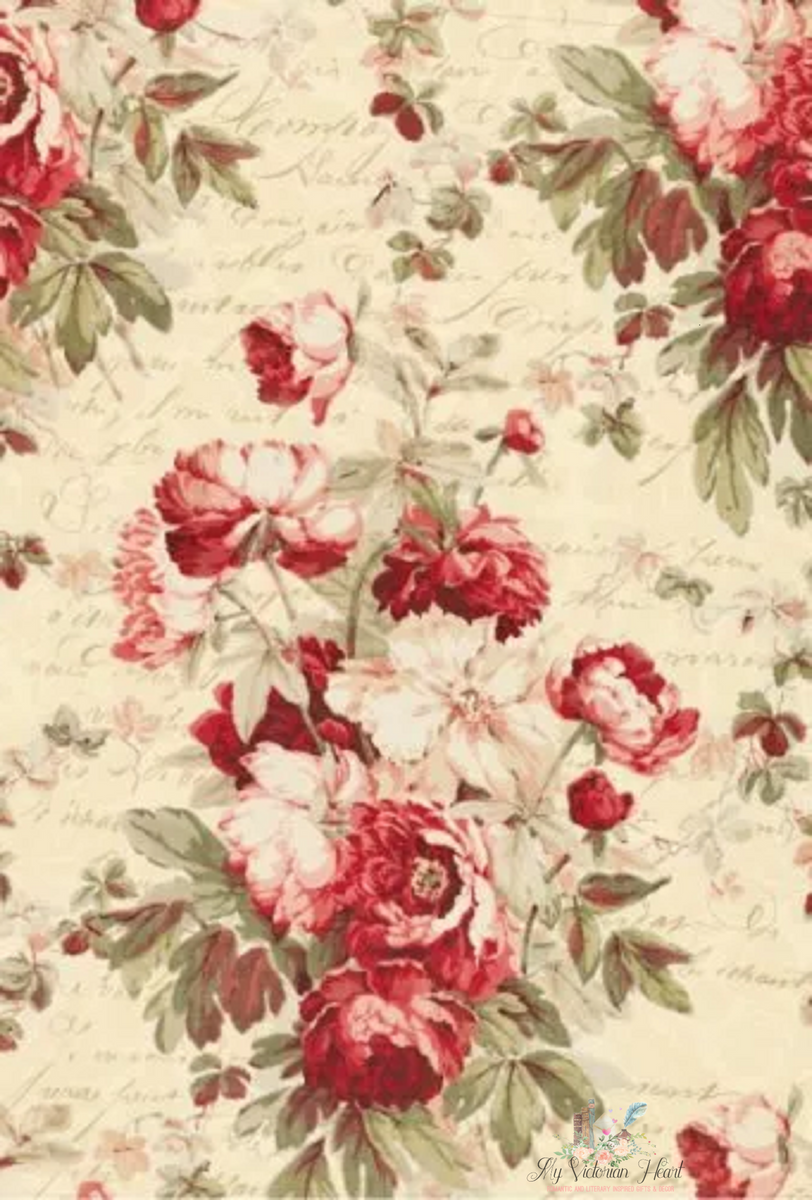 Roycycled Treasures Decoupage Paper, Vintage Floral Wallpaper – My ...